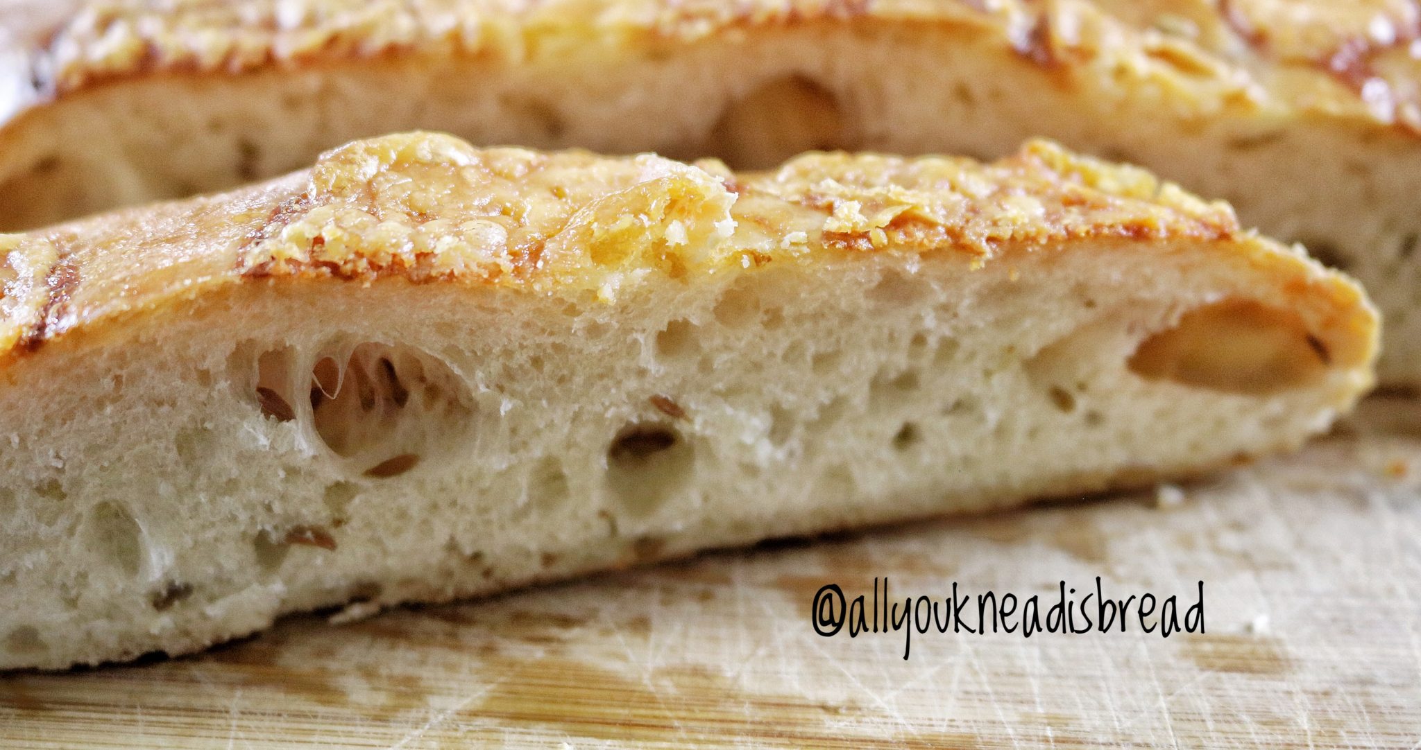 Cheese and Cumin bread – Video - All you knead is bread