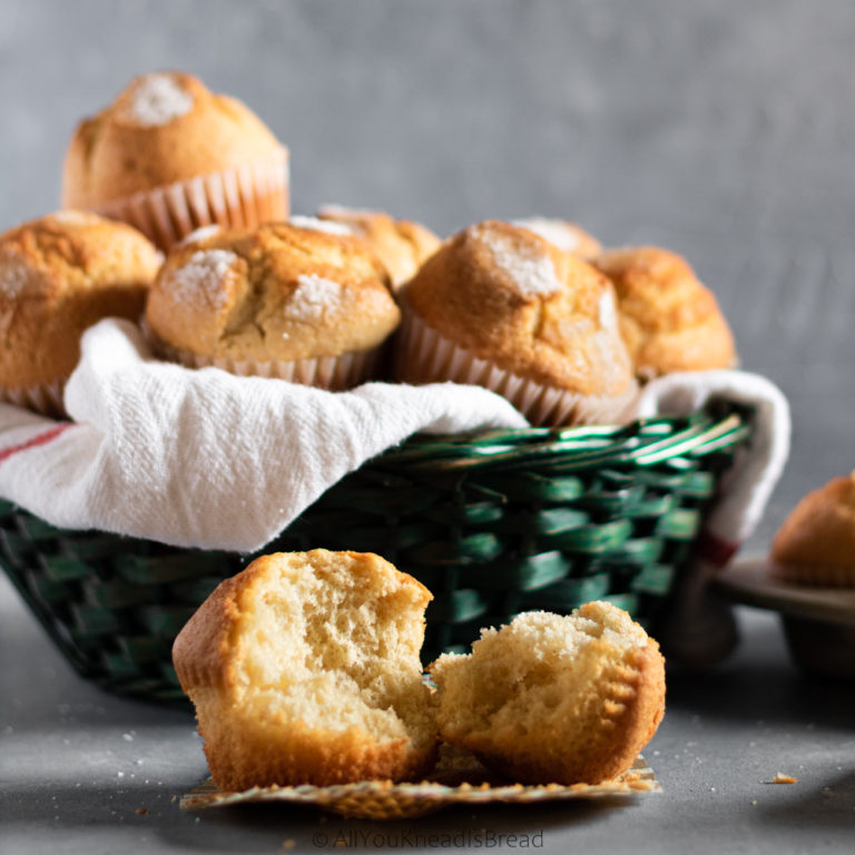 Sourdough Magdalenas - All you knead is bread